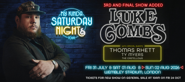 Luke Combs Hospitality & Premium Packages - Wembley Stadium
